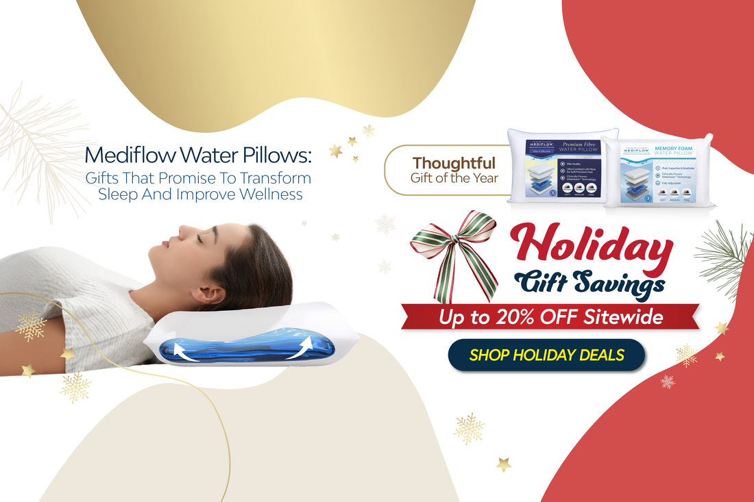 Mediflow Water Pillow Cyber Week Sale - Over 17,500 5-star Reviews – Mediflow Canada